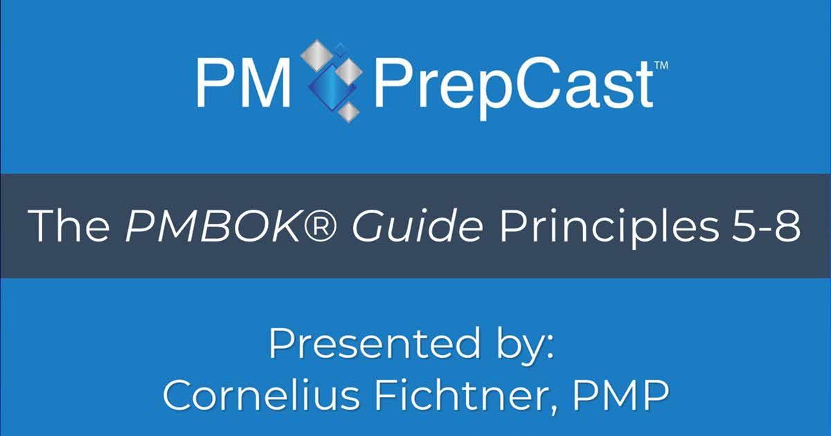 Project Management Principles 5-8